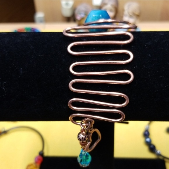 J & R Gems & Jewelry! | Jewelry | Beautiful Copper Waves Cuff Bracelet ...